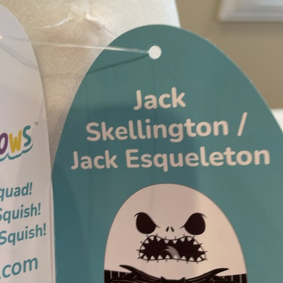 Squishmallows | Other | Nwt 8 Angry Jack Skellington Squishmallow From ...